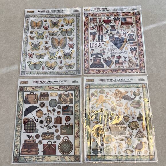 Debbie Mumm | Design | Lot Of 4 New Sealed Vintage 99s Debbie Mumm ...